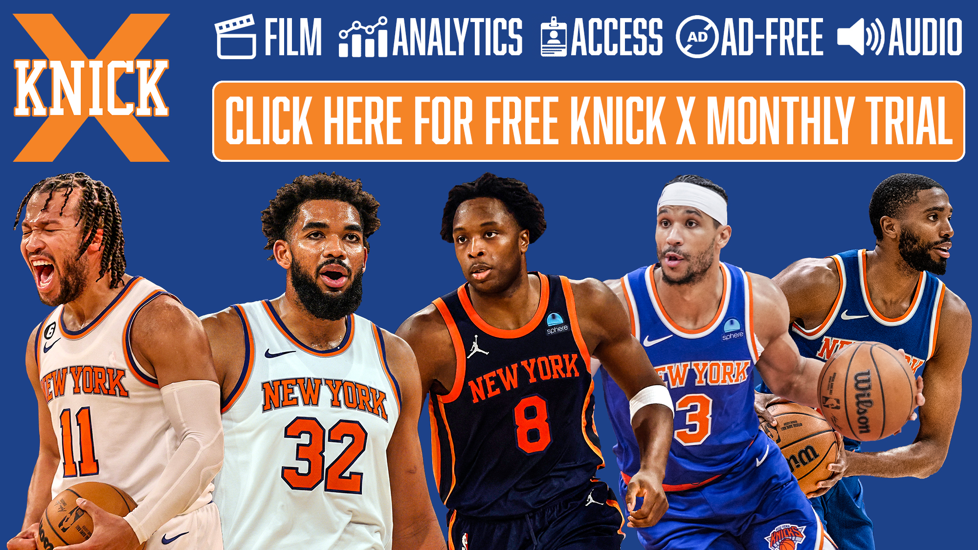Knick X Membership Options | New York Knicks Film, Analytics, Simulator