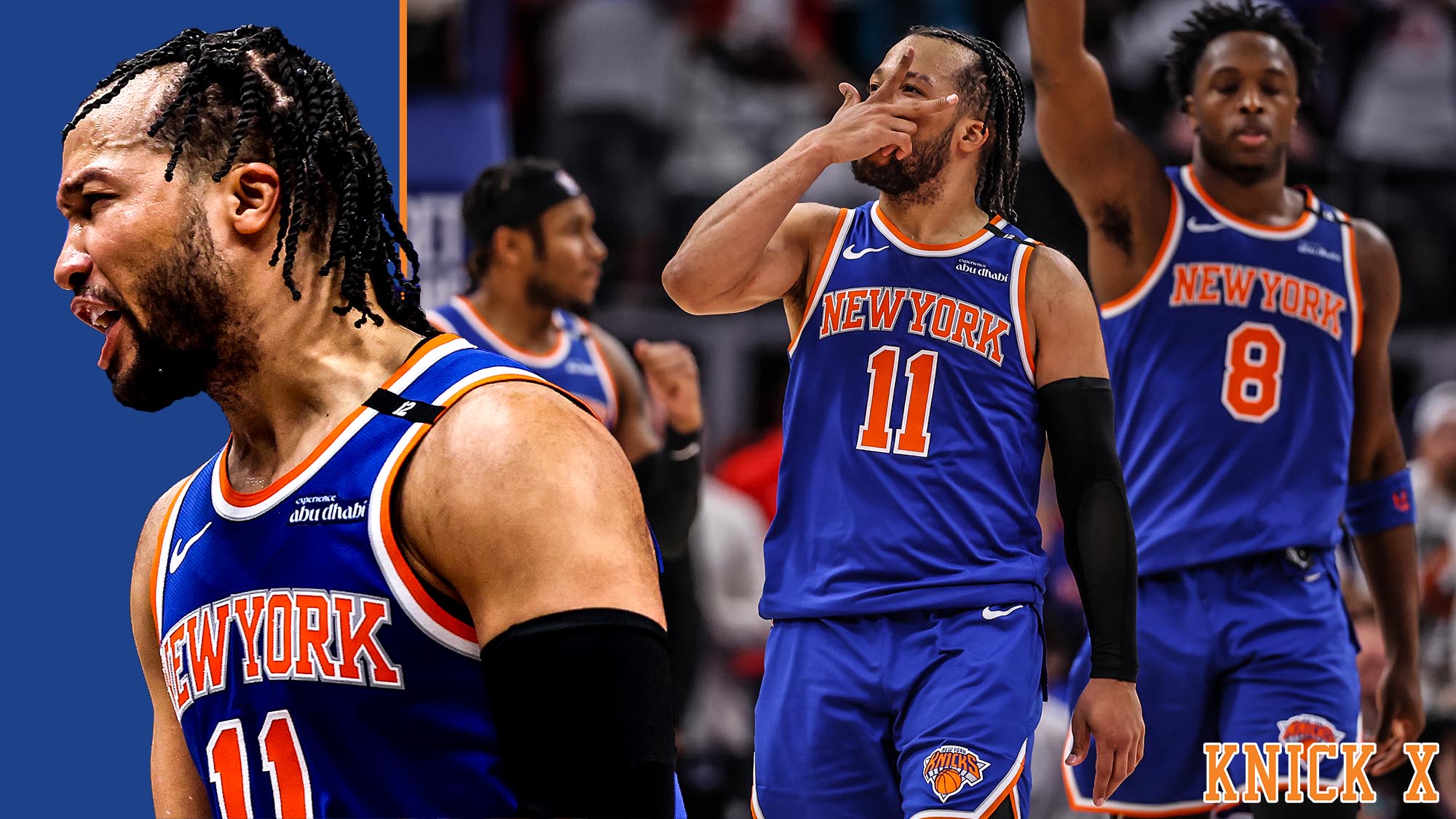 Jalen Brunson buries Pistons, sends Knicks to Round 2 (Highlights)