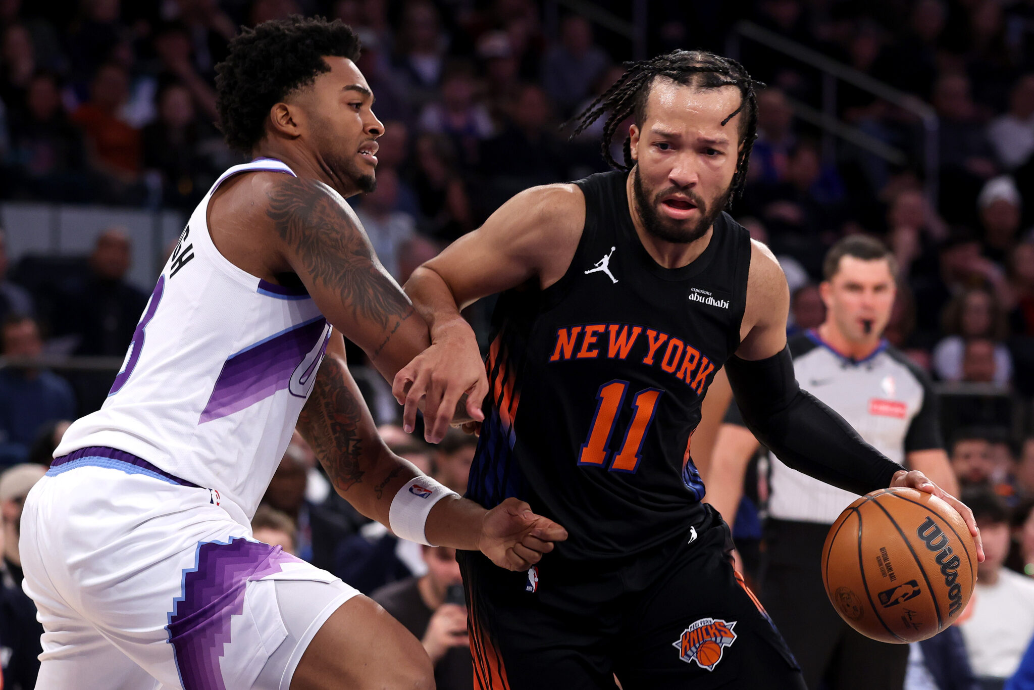 Knicks make history in dominant start vs. Jazz