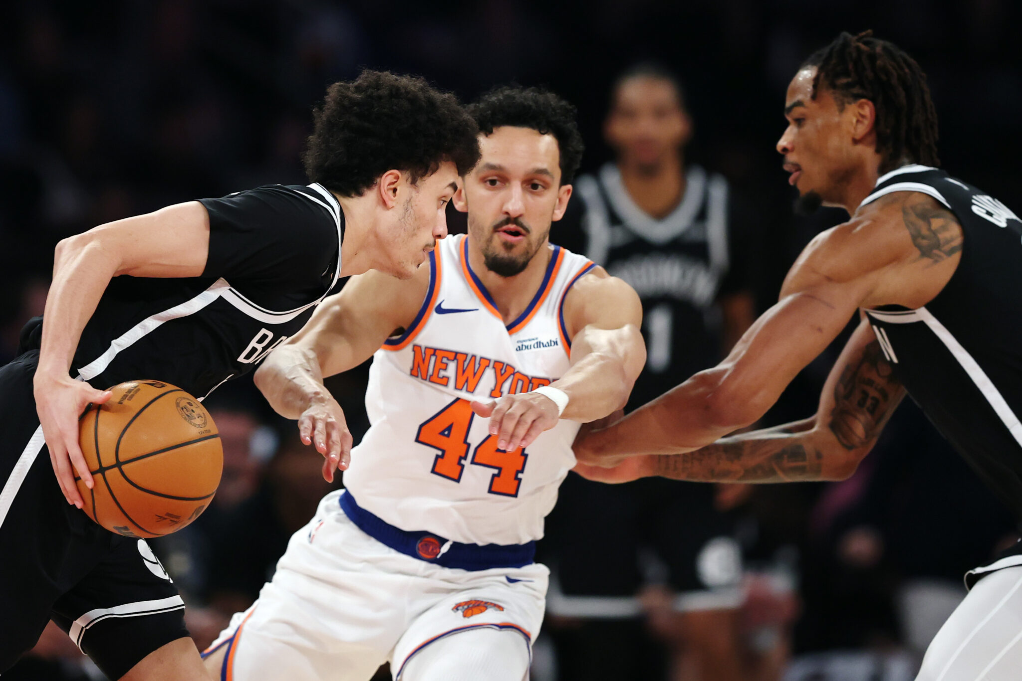 No place like home as Knicks cut down Nets in historic fashion
