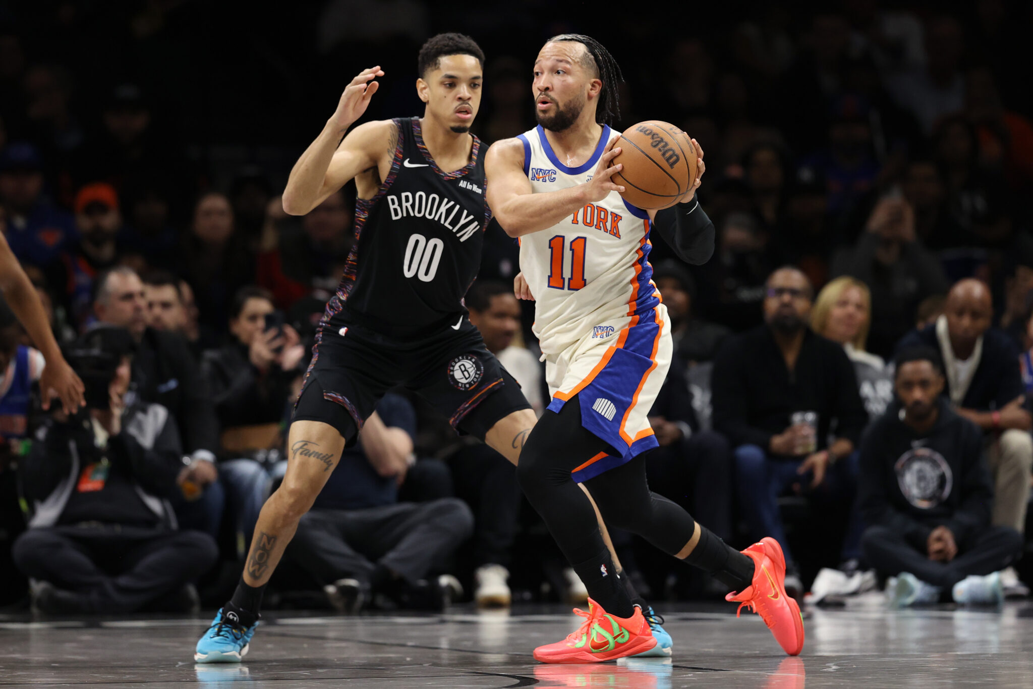 Friday the 14th: Knicks survive Nets' Brooklyn best (Highlights)