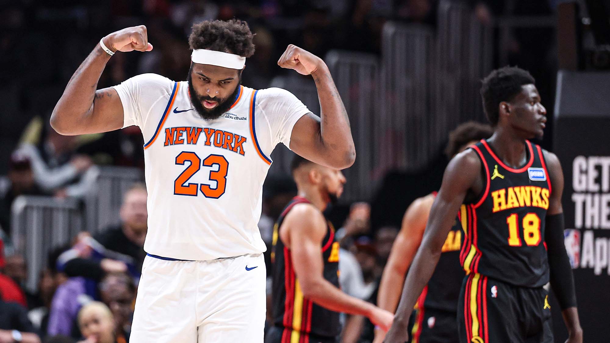 Knicks show off their NBA-best superpower in gutsy Atlanta win